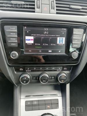 Zils Skoda Octavia 2016 Valmiera, ar dzinēja tilpumu 2.00 L un nobraukumu 90 tūkst. km par 11200 €, foto 9 vietnē AUTOMOTO.COM.LV