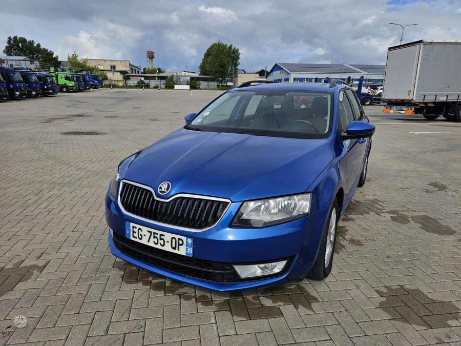 Zils Skoda Octavia 2016 Tauragė, ar dzinēja tilpumu 1.60 L un nobraukumu 300 tūkst. km par 6100 €, foto 1 vietnē AUTOMOTO.COM.LV