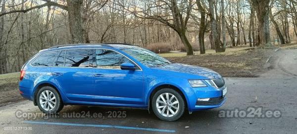 Blue Skoda Octavia 2017 in Tallinn, with an engine capacity of 1.40 L and mileage of 107 thousand km for 13500 €, photo 3 on AUTOMOTO.COM.LV