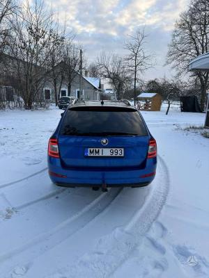 Blue Skoda Octavia 2017 in Vilnius, with an engine capacity of 1.97 L and mileage of 280 thousand km for 8700 €, photo 2 on AUTOMOTO.COM.LV