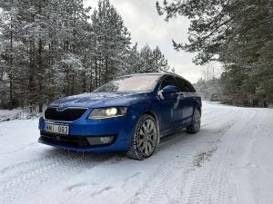 Blue Skoda Octavia 2017 in Vilnius, with an engine capacity of 1.97 L and mileage of 280 thousand km for 8700 €, photo 13 on AUTOMOTO.COM.LV