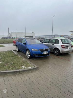 Blue Skoda Octavia 2017 in Vilnius, with an engine capacity of 1.97 L and mileage of 280 thousand km for 8700 €, photo 15 on AUTOMOTO.COM.LV