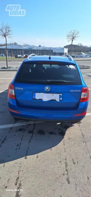 Blue Skoda Octavia 2017 in Kaunas, with an engine capacity of 1.60 L and mileage of 278 thousand km for 7500 €, photo 3 on AUTOMOTO.COM.LV