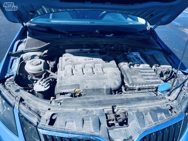 Blue Skoda Octavia 2017 in Vilnius, with an engine capacity of 2.00 L and mileage of 463 thousand km for 6500 €, photo 7 on AUTOMOTO.COM.LV