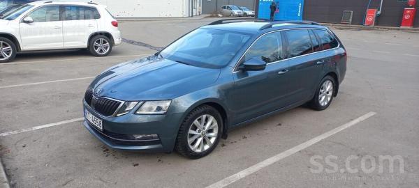 Blue Skoda Octavia 2017 in Riga, with an engine capacity of 1.60 L and mileage of 177 thousand km for 9500 €, photo 1 on AUTOMOTO.COM.LV