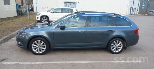 Blue Skoda Octavia 2017 in Riga, with an engine capacity of 1.60 L and mileage of 177 thousand km for 9500 €, photo 3 on AUTOMOTO.COM.LV