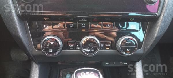 Blue Skoda Octavia 2017 in Riga, with an engine capacity of 1.60 L and mileage of 177 thousand km for 9500 €, photo 9 on AUTOMOTO.COM.LV