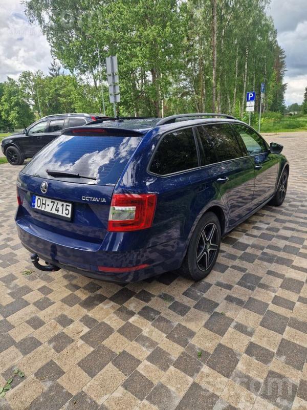 Синий Шкода Октавия 2017 в Елгава, объемом двигателя 1.60 л и пробегом 233 тыс. км за 7350 €, фото 3 на AUTOMOTO.COM.LV