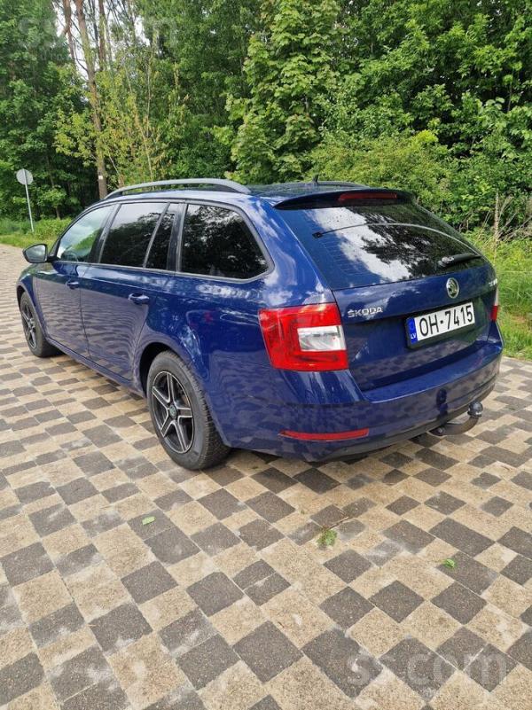 Синий Шкода Октавия 2017 в Елгава, объемом двигателя 1.60 л и пробегом 233 тыс. км за 7350 €, фото 4 на AUTOMOTO.COM.LV