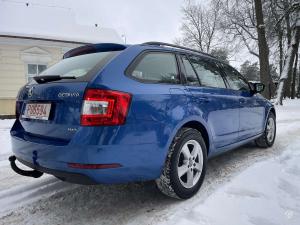 Blue Skoda Octavia 2018 in Utena, with an engine capacity of 1.97 L and mileage of 313 thousand km for 8350 €, photo 8 on AUTOMOTO.COM.LV