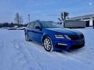 Blue Skoda Octavia 2018 in Birstonas, with an engine capacity of 1.97 L and mileage of 305 thousand km for 13900 €, photo 3 on AUTOMOTO.COM.LV