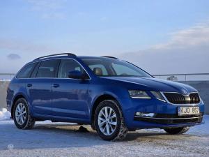 Blue Skoda Octavia 2018 in Vilnius, with an engine capacity of 1.40 L and mileage of 223 thousand km for 8890 €, photo  on AUTOMOTO.COM.LV