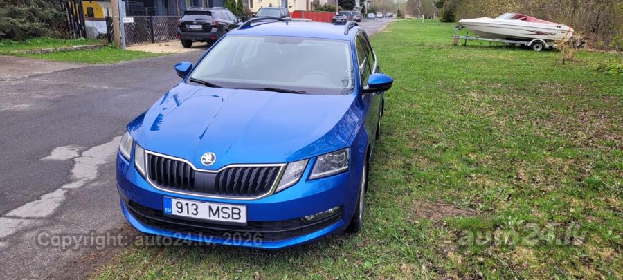 Blue Skoda Octavia 2018 in Rakvere, with an engine capacity of 1.00 L and mileage of 167 thousand km for 11800 €, photo 1 on AUTOMOTO.COM.LV