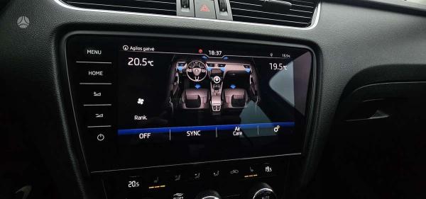 Blue Skoda Octavia 2018 in Klaipeda, with an engine capacity of 1.50 L and mileage of 149 thousand km for 11400 €, photo 27 on AUTOMOTO.COM.LV