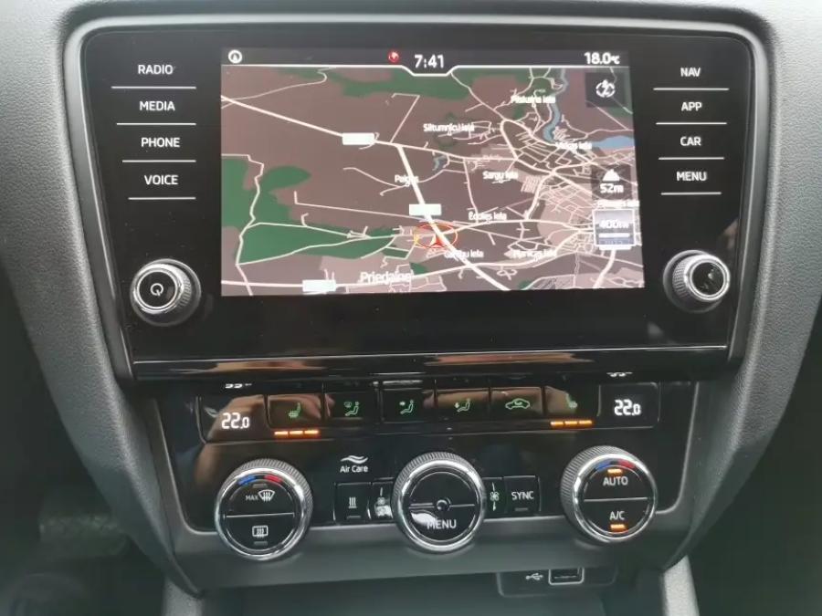 Синий Шкода Октавия 2018 в Кулдига, объемом двигателя 1.60 л и пробегом 274 тыс. км за 10700 €, фото 9 на AUTOMOTO.COM.LV