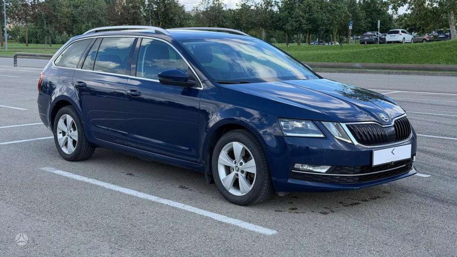 Blue Skoda Octavia 2018 in Siauliai, with an engine capacity of 1.97 L and mileage of 311 thousand km for 8050 €, photo 4 on AUTOMOTO.COM.LV