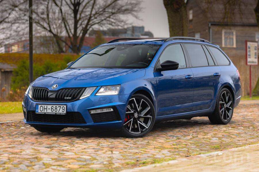 Blue Skoda Octavia 2019 in Jelgava, with an engine capacity of 2.00 L and mileage of 221 thousand km for 18700 €, photo 2 on AUTOMOTO.COM.LV
