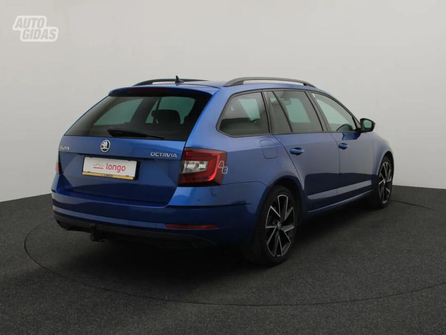 Blue Skoda Octavia 2019 in Vilnius, with an engine capacity of 1.60 L and mileage of 290 thousand km for 10199 €, photo 8 on AUTOMOTO.COM.LV