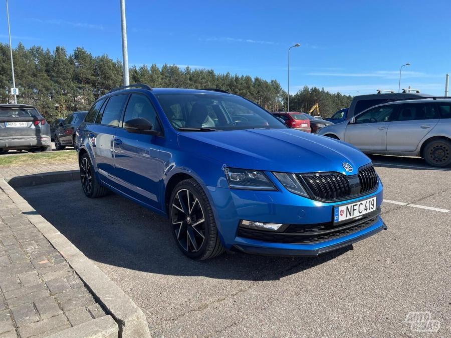 Blue Skoda Octavia 2019 in Vilnius, with an engine capacity of 1.60 L and mileage of 226 thousand km for 10500 €, photo 1 on AUTOMOTO.COM.LV