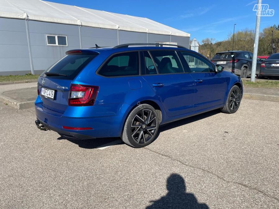 Blue Skoda Octavia 2019 in Vilnius, with an engine capacity of 1.60 L and mileage of 226 thousand km for 10500 €, photo 4 on AUTOMOTO.COM.LV