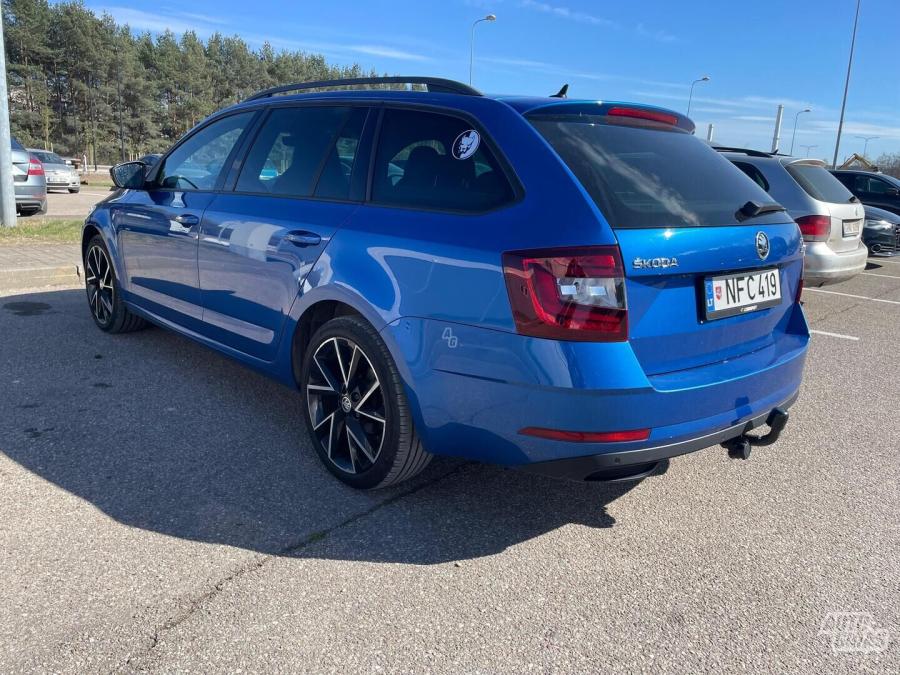 Blue Skoda Octavia 2019 in Vilnius, with an engine capacity of 1.60 L and mileage of 226 thousand km for 10500 €, photo 5 on AUTOMOTO.COM.LV