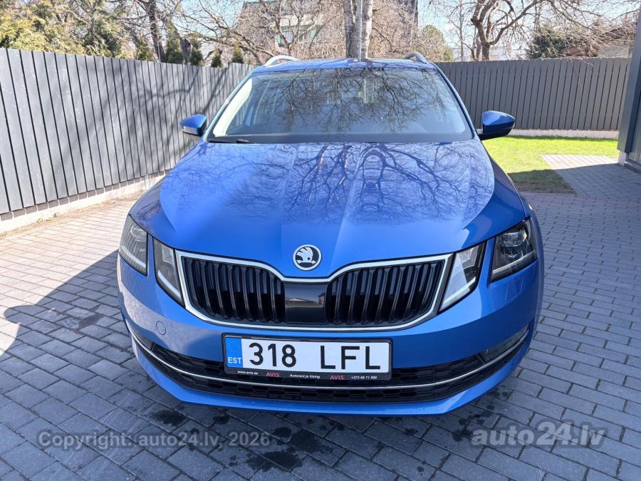 Blue Skoda Octavia 2019 in Tallinn, with an engine capacity of 1.50 L and mileage of 96 thousand km for 13900 €, photo 3 on AUTOMOTO.COM.LV