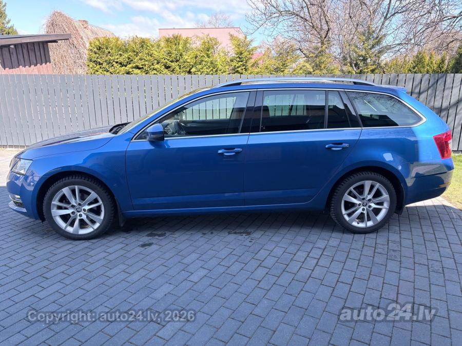 Blue Skoda Octavia 2019 in Tallinn, with an engine capacity of 1.50 L and mileage of 96 thousand km for 13900 €, photo 5 on AUTOMOTO.COM.LV