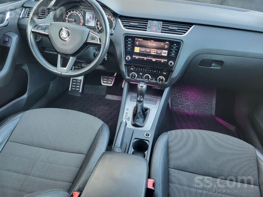 Zils Skoda Octavia 2019 Aizkraukle, ar dzinēja tilpumu 2.00 L un nobraukumu 262 tūkst. km par 9200 €, foto 8 vietnē AUTOMOTO.COM.LV