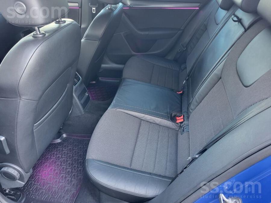 Zils Skoda Octavia 2019 Aizkraukle, ar dzinēja tilpumu 2.00 L un nobraukumu 262 tūkst. km par 9200 €, foto 9 vietnē AUTOMOTO.COM.LV