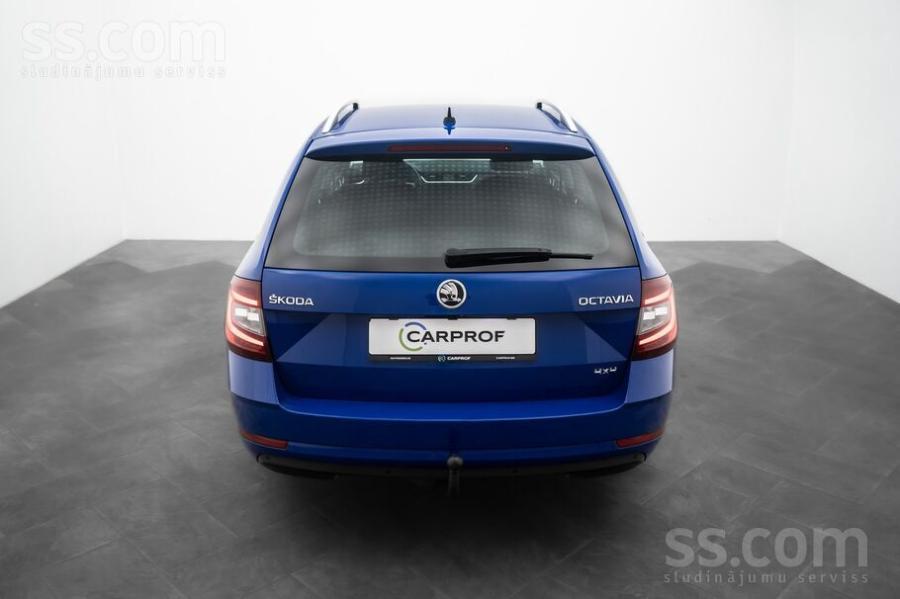Blue Skoda Octavia 2019 in Tallinn, with an engine capacity of 2.00 L and mileage of 224 thousand km for 10999 €, photo 8 on AUTOMOTO.COM.LV