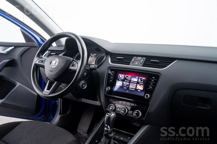 Blue Skoda Octavia 2019 in Tallinn, with an engine capacity of 2.00 L and mileage of 224 thousand km for 10999 €, photo 14 on AUTOMOTO.COM.LV