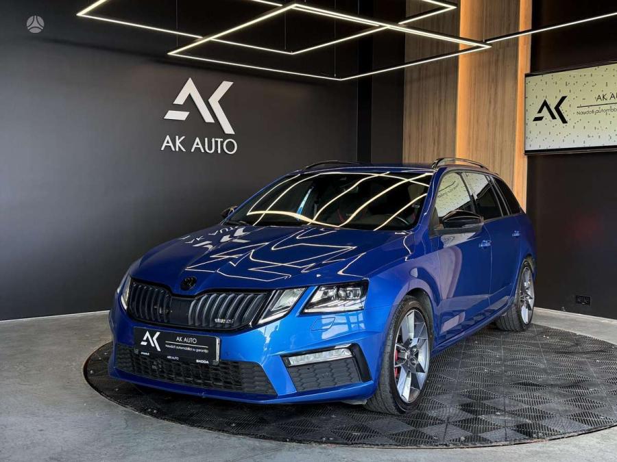 Синий Шкода Октавия 2019 в Каунас, объемом двигателя 1.98 л и пробегом 133 тыс. км за 17490 €, фото 6 на AUTOMOTO.COM.LV