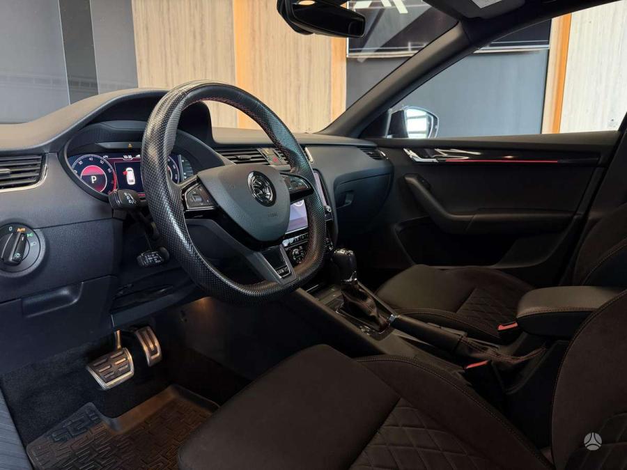 Синий Шкода Октавия 2019 в Каунас, объемом двигателя 1.98 л и пробегом 133 тыс. км за 17490 €, фото 14 на AUTOMOTO.COM.LV