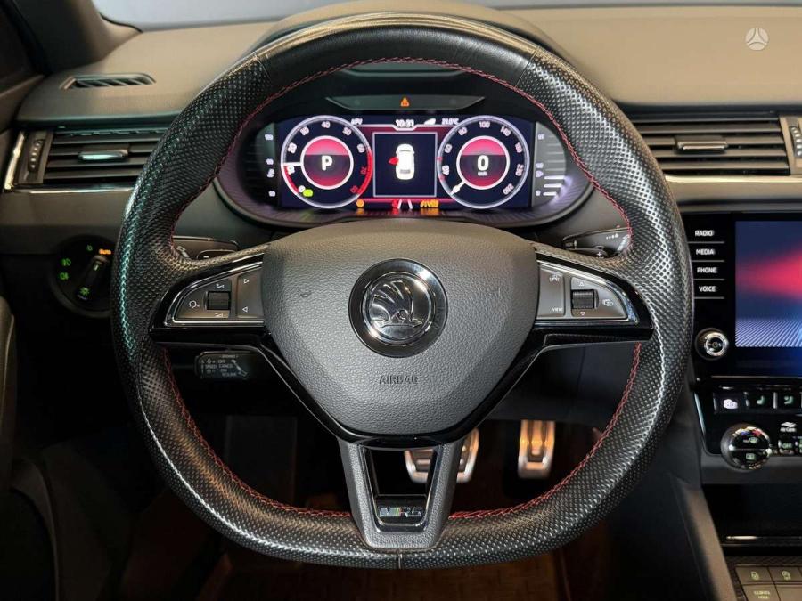 Синий Шкода Октавия 2019 в Каунас, объемом двигателя 1.98 л и пробегом 133 тыс. км за 17490 €, фото 15 на AUTOMOTO.COM.LV