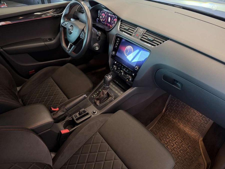 Синий Шкода Октавия 2019 в Каунас, объемом двигателя 1.98 л и пробегом 133 тыс. км за 17490 €, фото 18 на AUTOMOTO.COM.LV