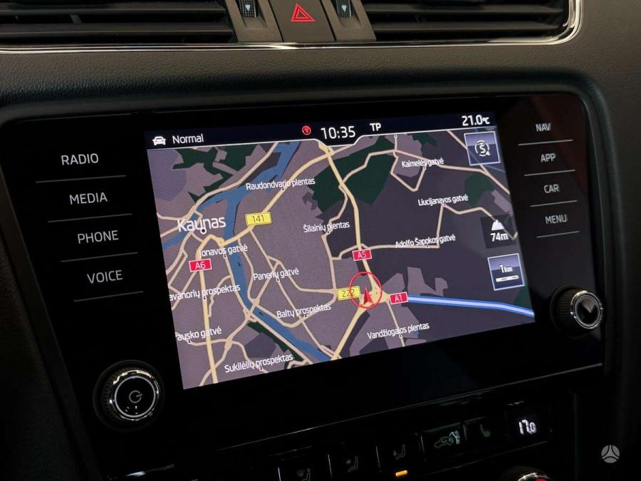 Синий Шкода Октавия 2019 в Каунас, объемом двигателя 1.98 л и пробегом 133 тыс. км за 17490 €, фото 32 на AUTOMOTO.COM.LV