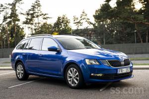 Blue Skoda Octavia 2019 in Riga, with an engine capacity of 1.60 L and mileage of 249 thousand km for 9700 €, photo 7 on AUTOMOTO.COM.LV