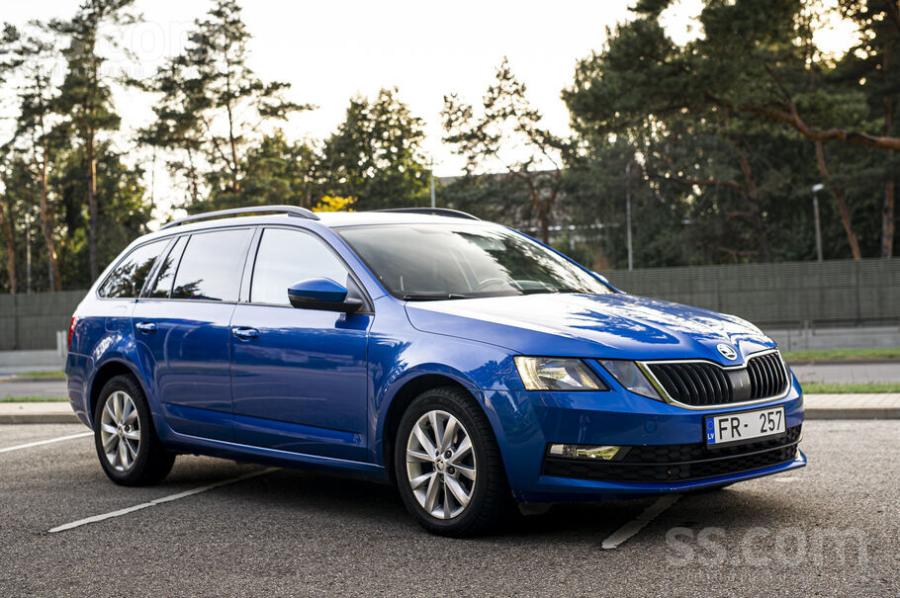 Blue Skoda Octavia 2019 in Riga, with an engine capacity of 1.60 L and mileage of 249 thousand km for 9700 €, photo 7 on AUTOMOTO.COM.LV