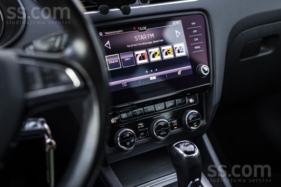 Blue Skoda Octavia 2019 in Riga, with an engine capacity of 1.60 L and mileage of 249 thousand km for 9700 €, photo 10 on AUTOMOTO.COM.LV
