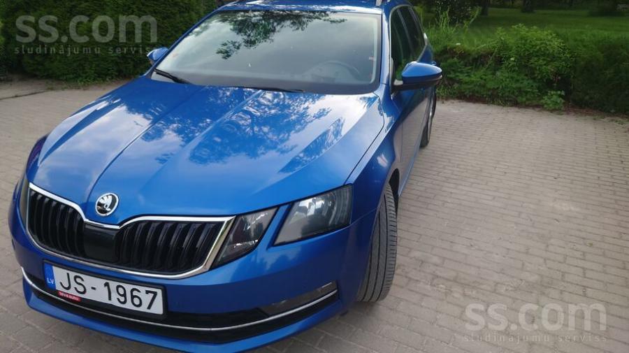 Blue Skoda Octavia 2019 in Riga, with an engine capacity of 1.50 L and mileage of 173 thousand km for 8500 €, photo 4 on AUTOMOTO.COM.LV