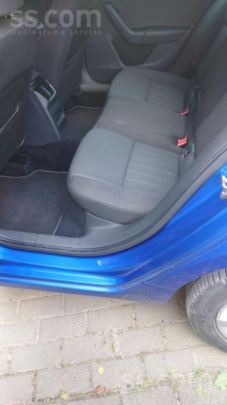 Blue Skoda Octavia 2019 in Riga, with an engine capacity of 1.50 L and mileage of 173 thousand km for 8500 €, photo 12 on AUTOMOTO.COM.LV