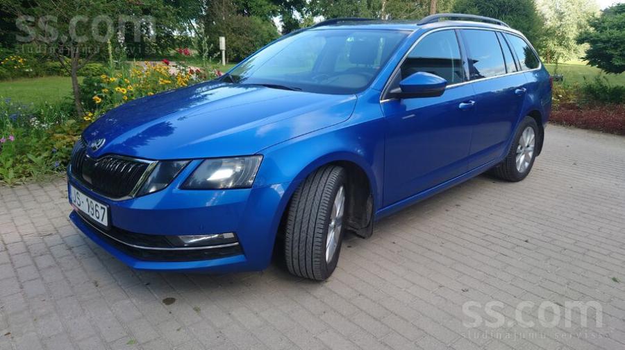 Blue Skoda Octavia 2019 in Riga, with an engine capacity of 1.50 L and mileage of 173 thousand km for 5200 €, photo 3 on AUTOMOTO.COM.LV