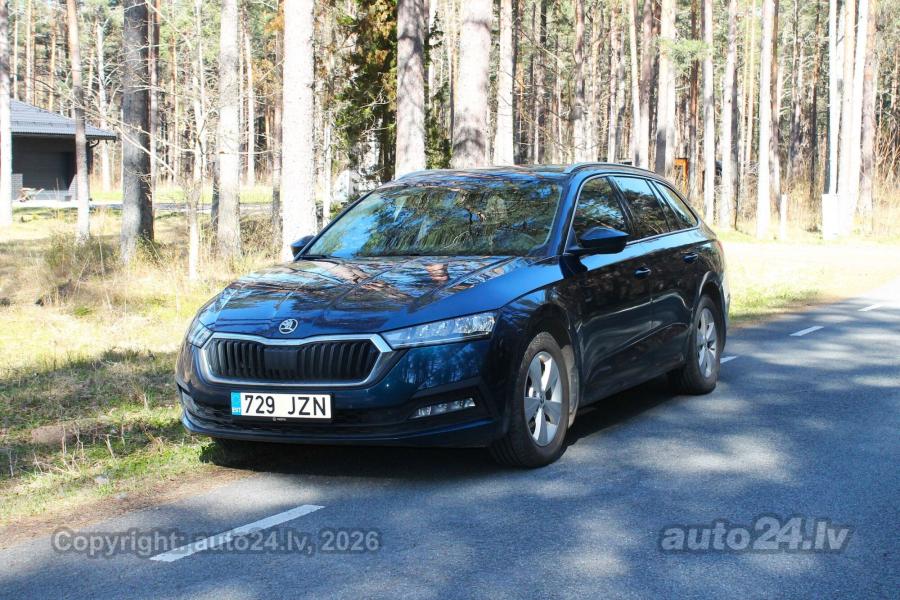 Zils Skoda Octavia 2020 Tallina, ar dzinēja tilpumu 2.00 L un nobraukumu 105 tūkst. km par 19900 €, foto 1 vietnē AUTOMOTO.COM.LV