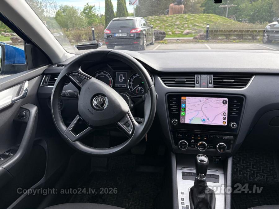 Blue Skoda Octavia 2020 in Tallinn, with an engine capacity of 1.50 L and mileage of 116 thousand km for 11990 €, photo 7 on AUTOMOTO.COM.LV