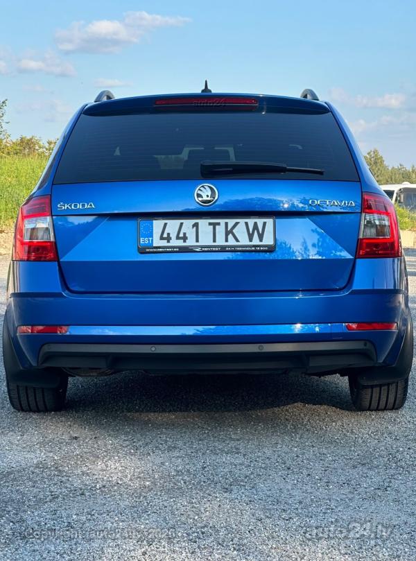 Blue Skoda Octavia 2020 in Tallinn, with an engine capacity of 1.50 L and mileage of 243 thousand km for 11500 €, photo 3 on AUTOMOTO.COM.LV