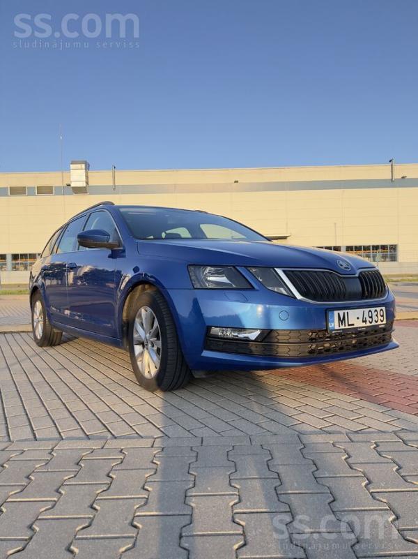 Zils Skoda Octavia 2020 Rīga, ar dzinēja tilpumu 1.50 L un nobraukumu 110 tūkst. km par 11000 €, foto 1 vietnē AUTOMOTO.COM.LV