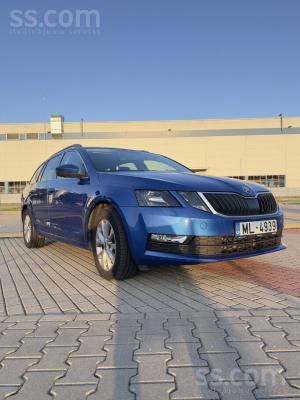 Синий Шкода Октавия 2020 в Рига, объемом двигателя 1.50 л и пробегом 110 тыс. км за 11000 €, фото  на AUTOMOTO.COM.LV