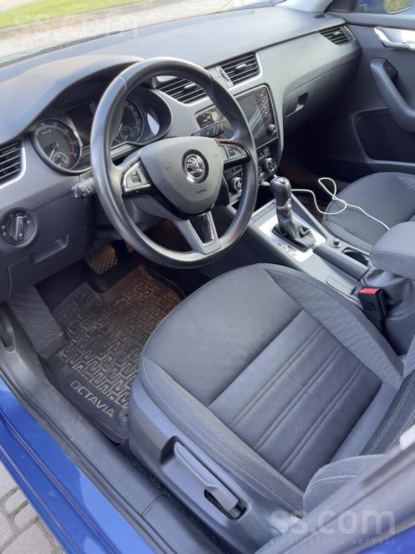 Zils Skoda Octavia 2020 Rīga, ar dzinēja tilpumu 1.50 L un nobraukumu 110 tūkst. km par 11000 €, foto 7 vietnē AUTOMOTO.COM.LV
