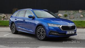 Blue Skoda Octavia 2020 in Tallinn, with an engine capacity of 1.50 L and mileage of 124 thousand km for 16500 €, photo  on AUTOMOTO.COM.LV