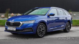 Blue Skoda Octavia 2020 in Tallinn, with an engine capacity of 1.50 L and mileage of 124 thousand km for 16500 €, photo 3 on AUTOMOTO.COM.LV